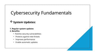 Cybersecurity Awareness Training[1][1].pptx | Antivirus Software ...