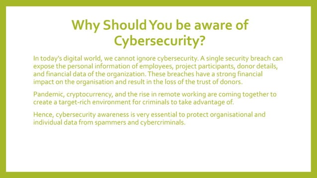 Cybersecurity Awareness Training for Employees.pptx | Internet for Beginners | Internet