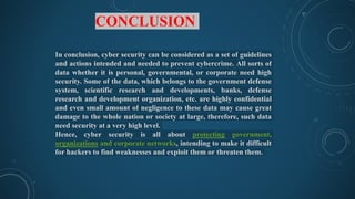Cyber security by nayan pandey | PPTX