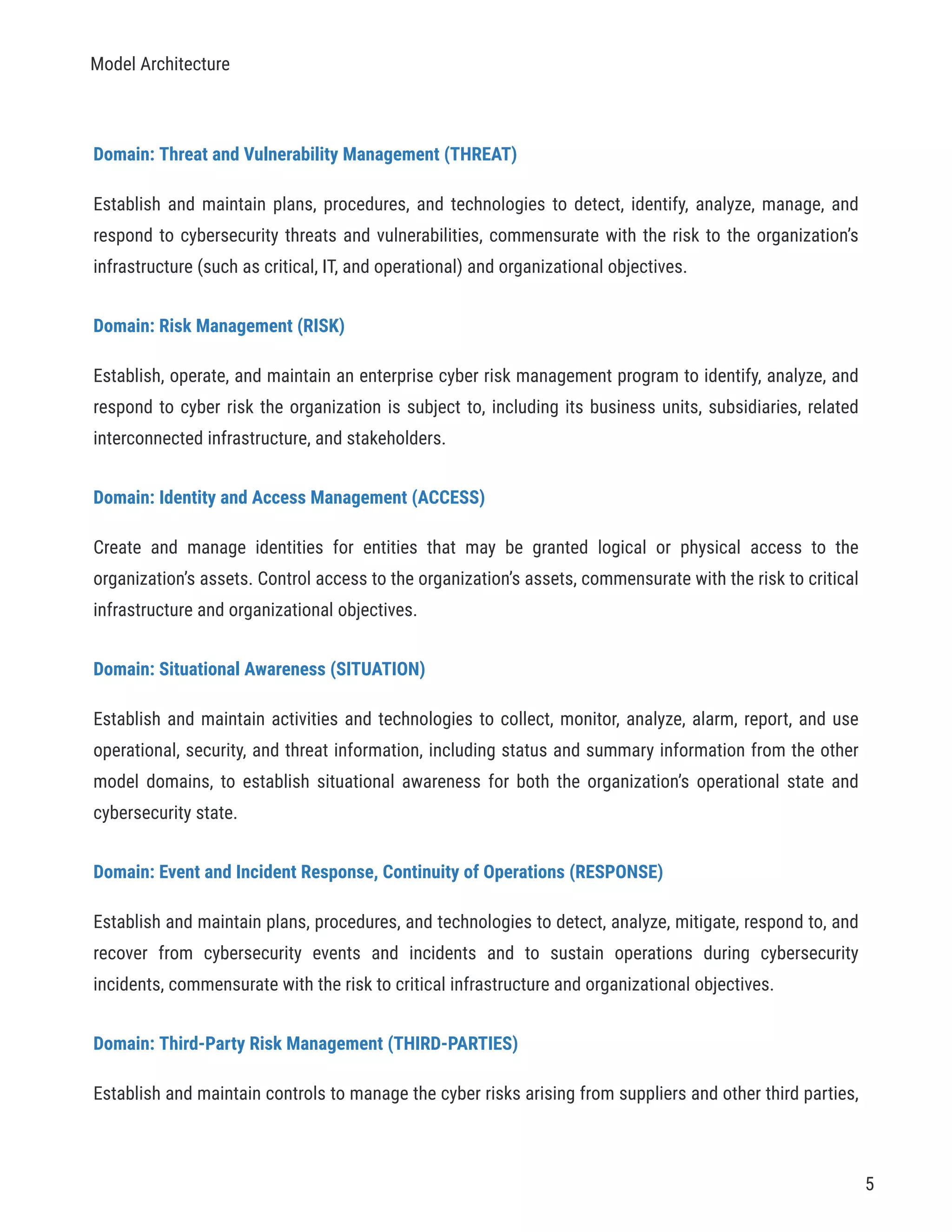 Cybersecurity Capability Maturity Model Self-Evaluation Report Jan 27 ...