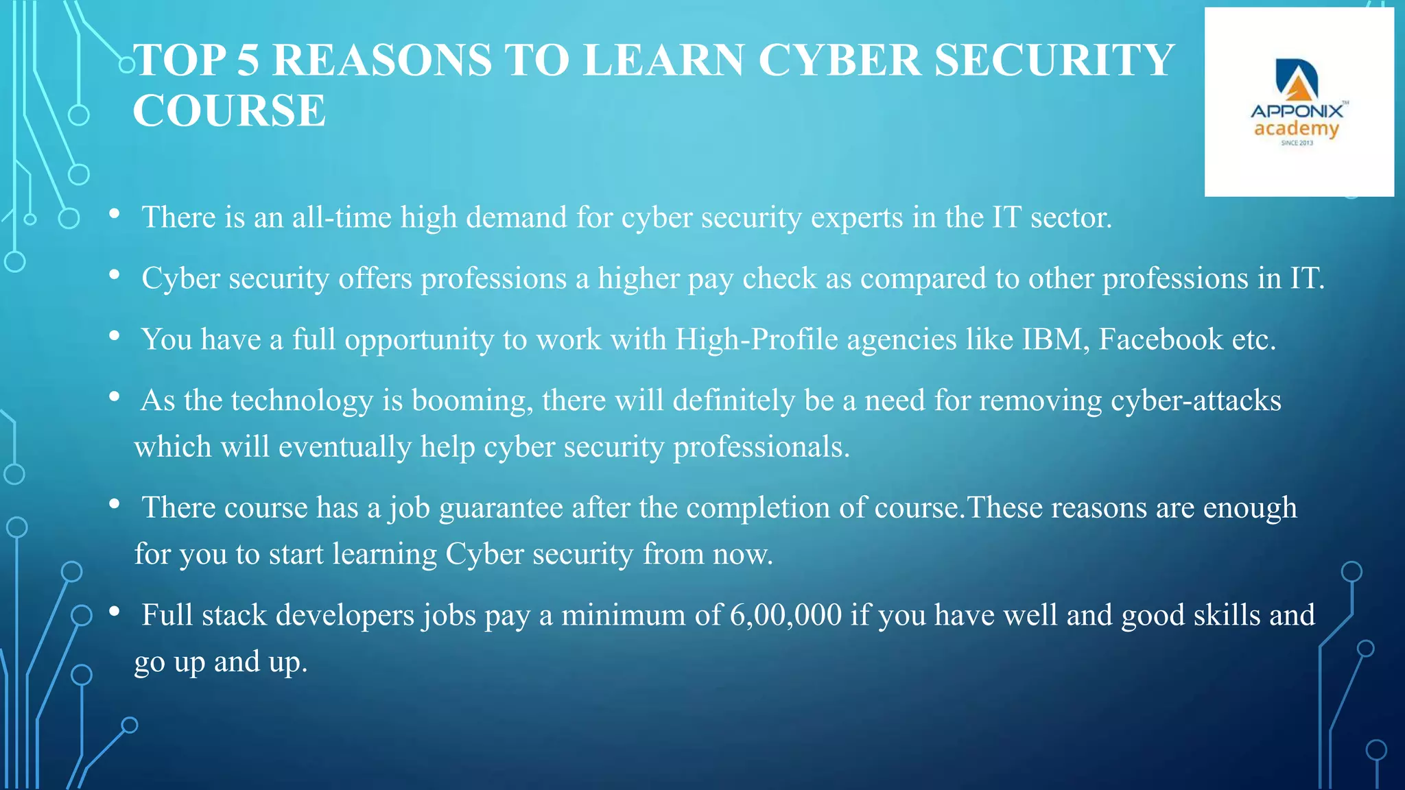 Cyber security certification course | PPT