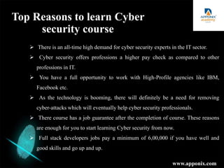 Cyber security certification course | PPT
