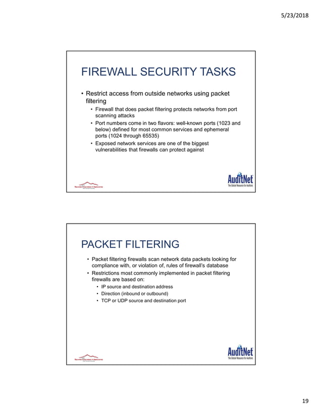 Cybersecurity controlling ports and network devices | PDF