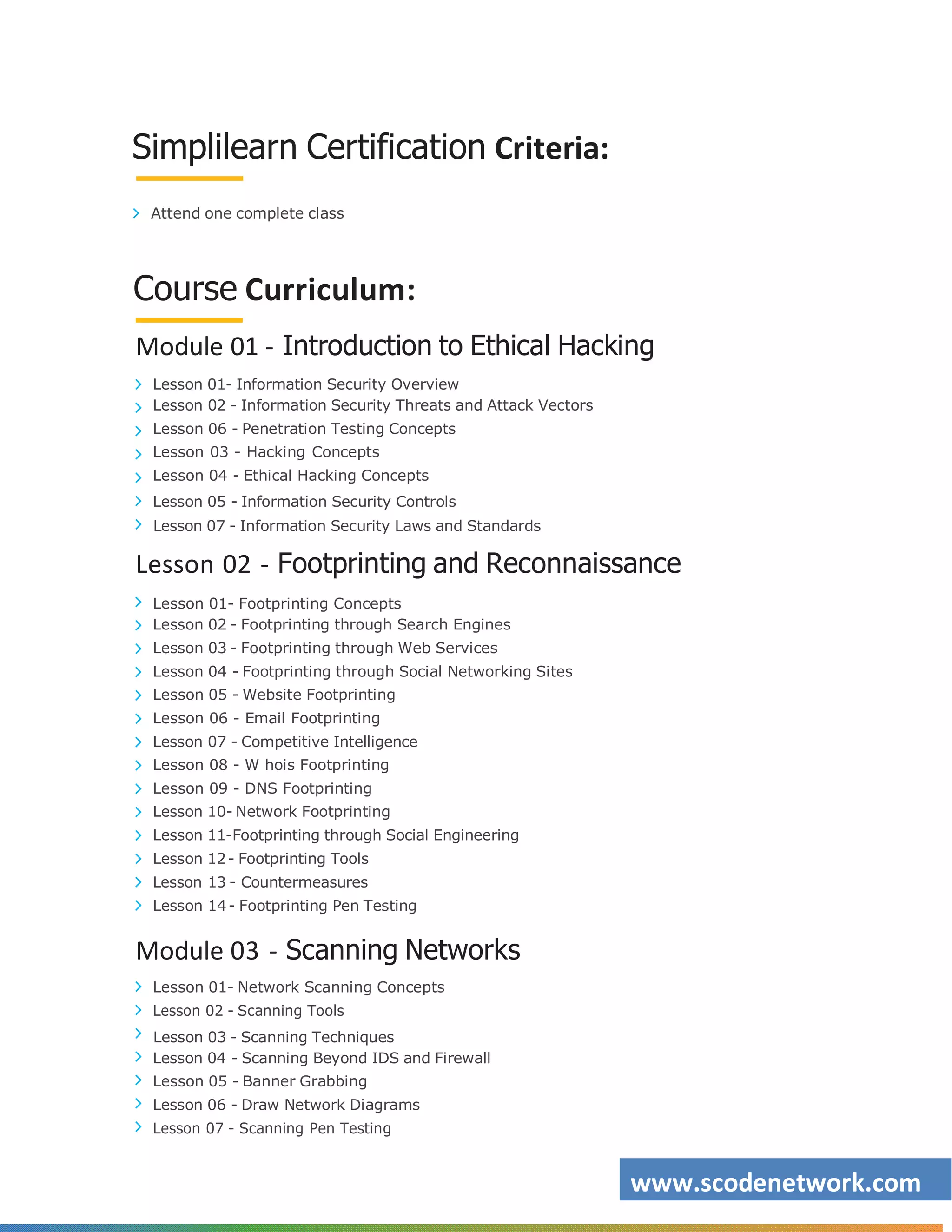 cyber_security_syllabus .pdf | scode network institute | PDF