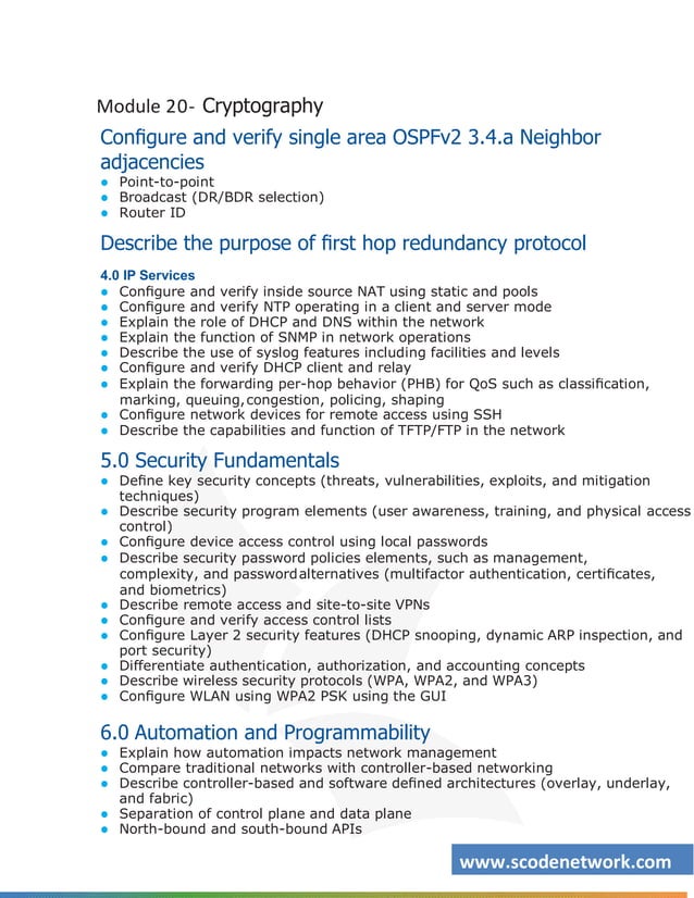 cyber_security_syllabus .pdf | scode network institute | PDF