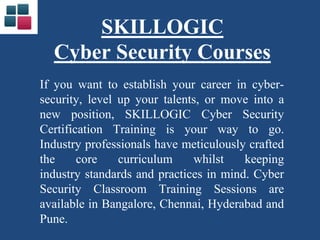 Cyber Security Course In Hyderabad-March | PPT