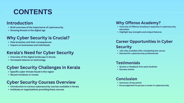 Cyber Security Courses in Kerala | PDF | Internet | Computing