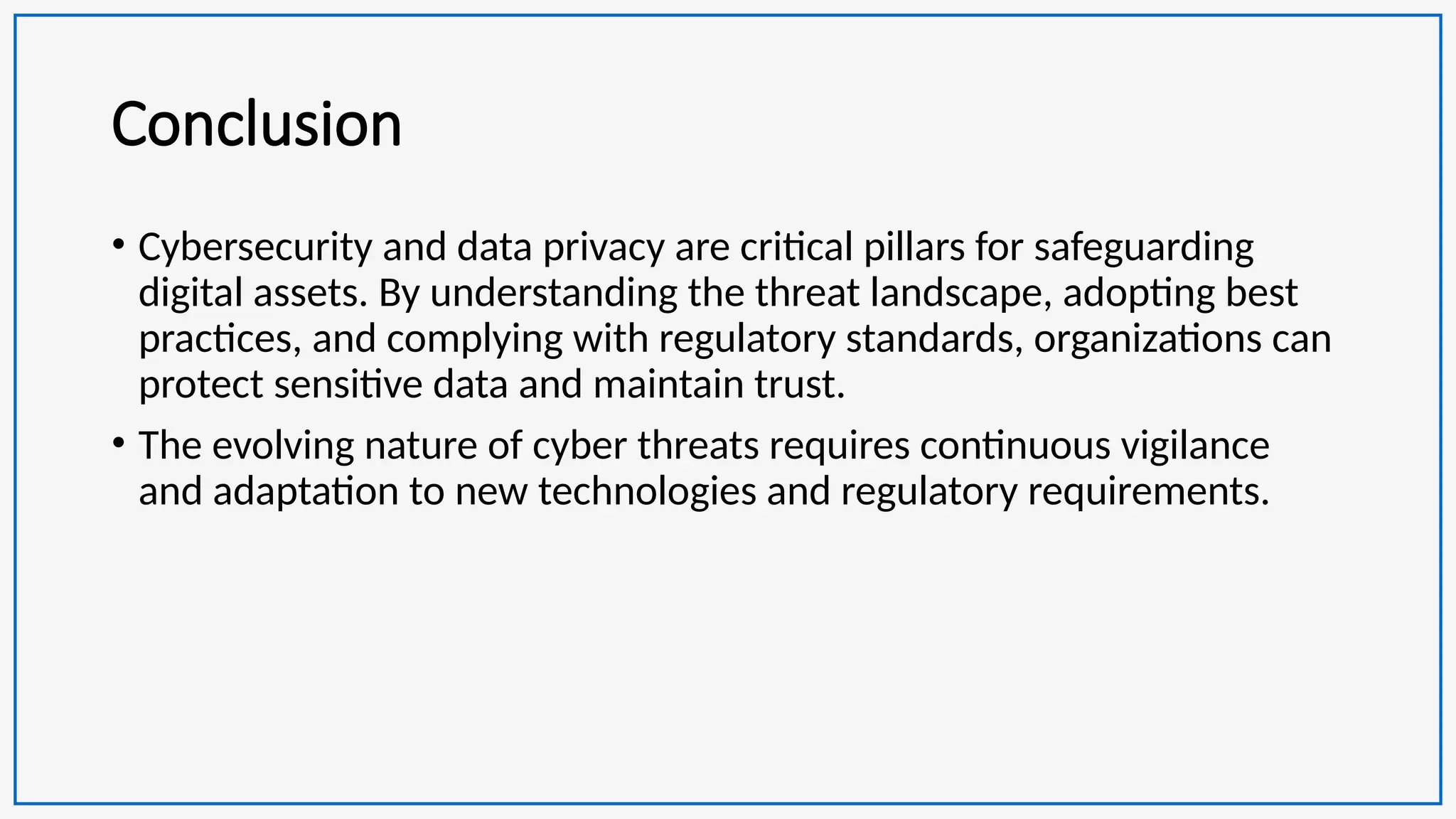 Cybersecurity & Data Privacy – PowerPoint Presentation | PPTX