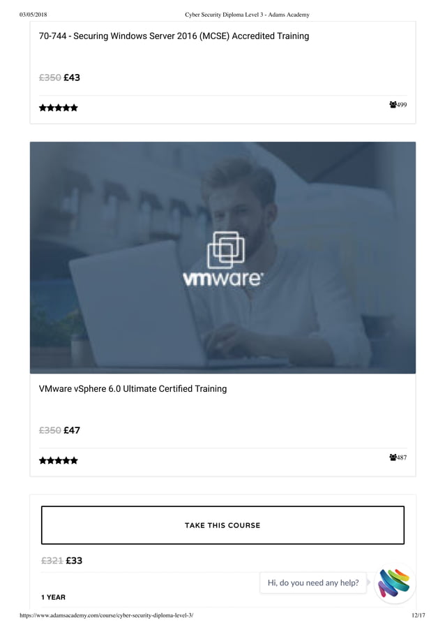 Cyber security diploma level 3 - Adams Academy | PDF | Information and ...