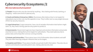 Building Cybersecurity Ecosystems in Africa: A Prescription for ...
