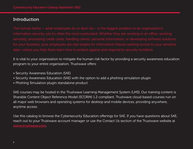 Cybersecurity education catalog sae september 2021 | PPT