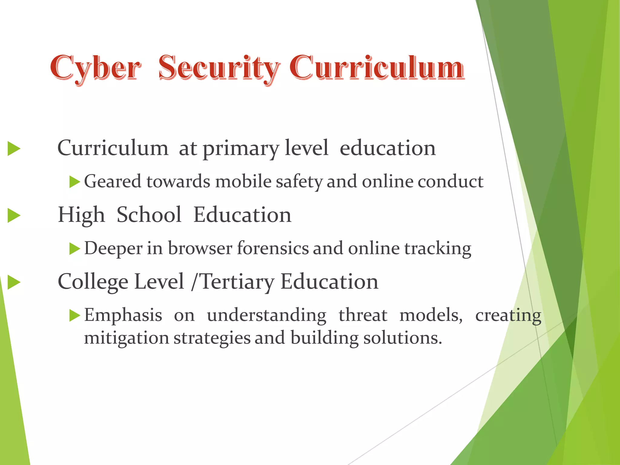 Cyber-Security in Education | PPTX