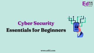 Cyber Security Essentials for Beginners.pdf