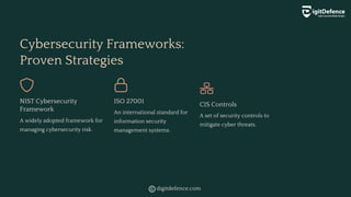 Cybersecurity Essentials Staying One Step Ahead - DigitDefence | PDF