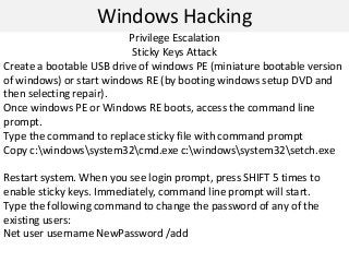 Cyber security and ethical hacking 9 | PPTX