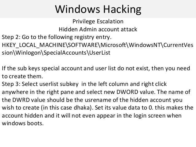 Cyber security and ethical hacking 9 | PPTX