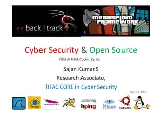 Invited Talk - Cyber Security and Open Source | PPT