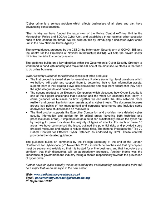 Cyber Security For Businesses | PDF