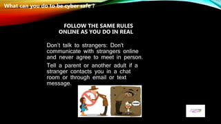 Cyber security for children | PPTX