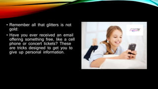 Cyber security for children | PPTX