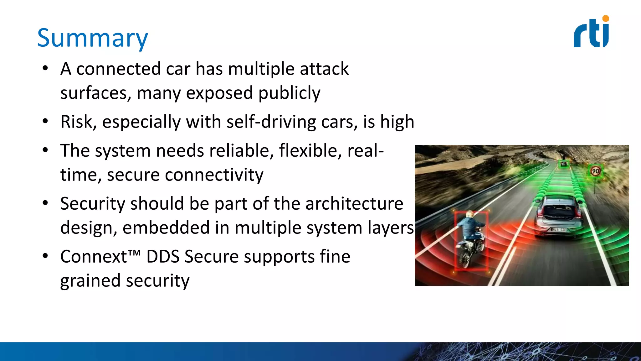 Cyber Security for the Connected Car | PPTX