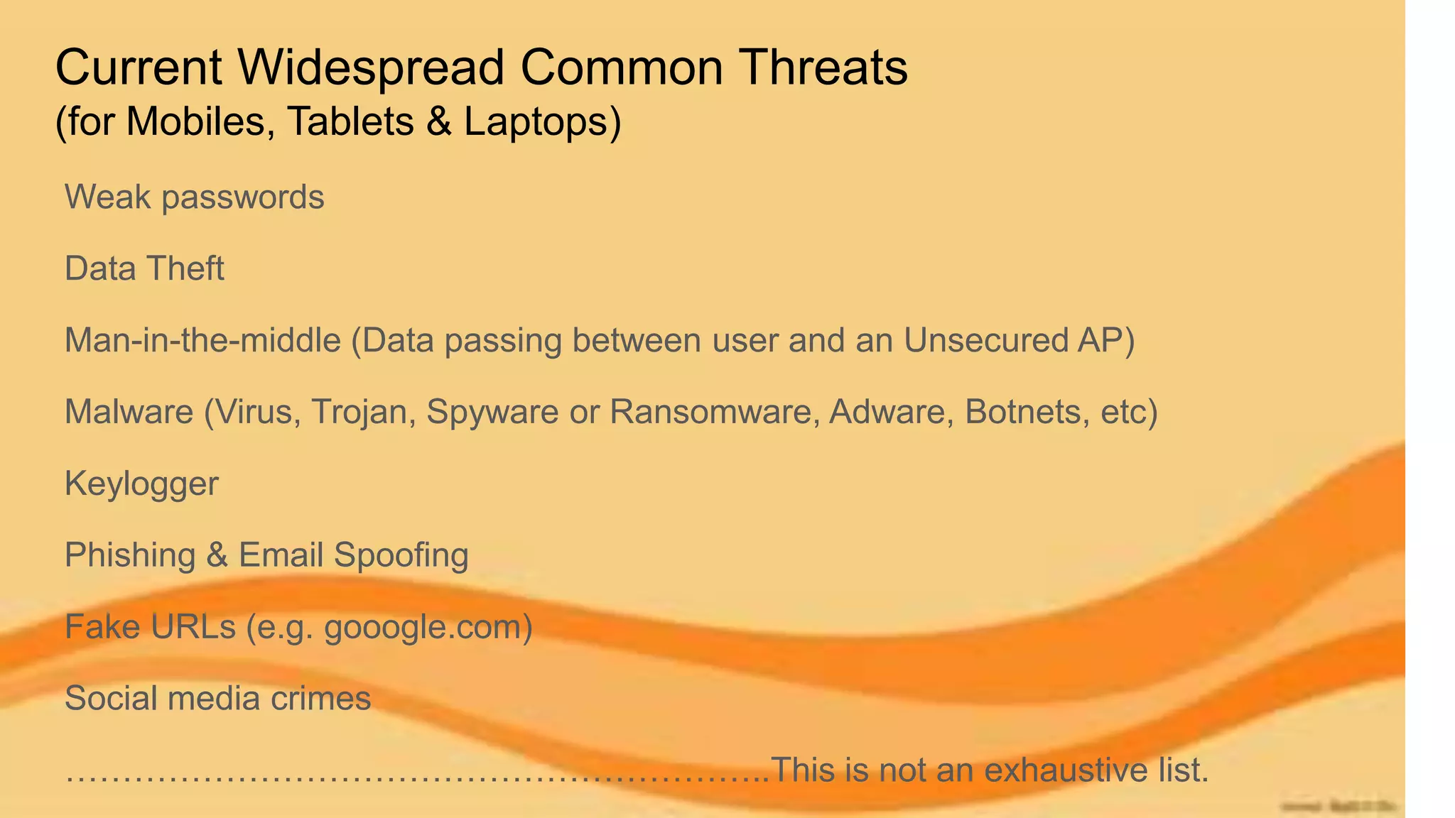 Cyber security for women using mobile devices | PPTX