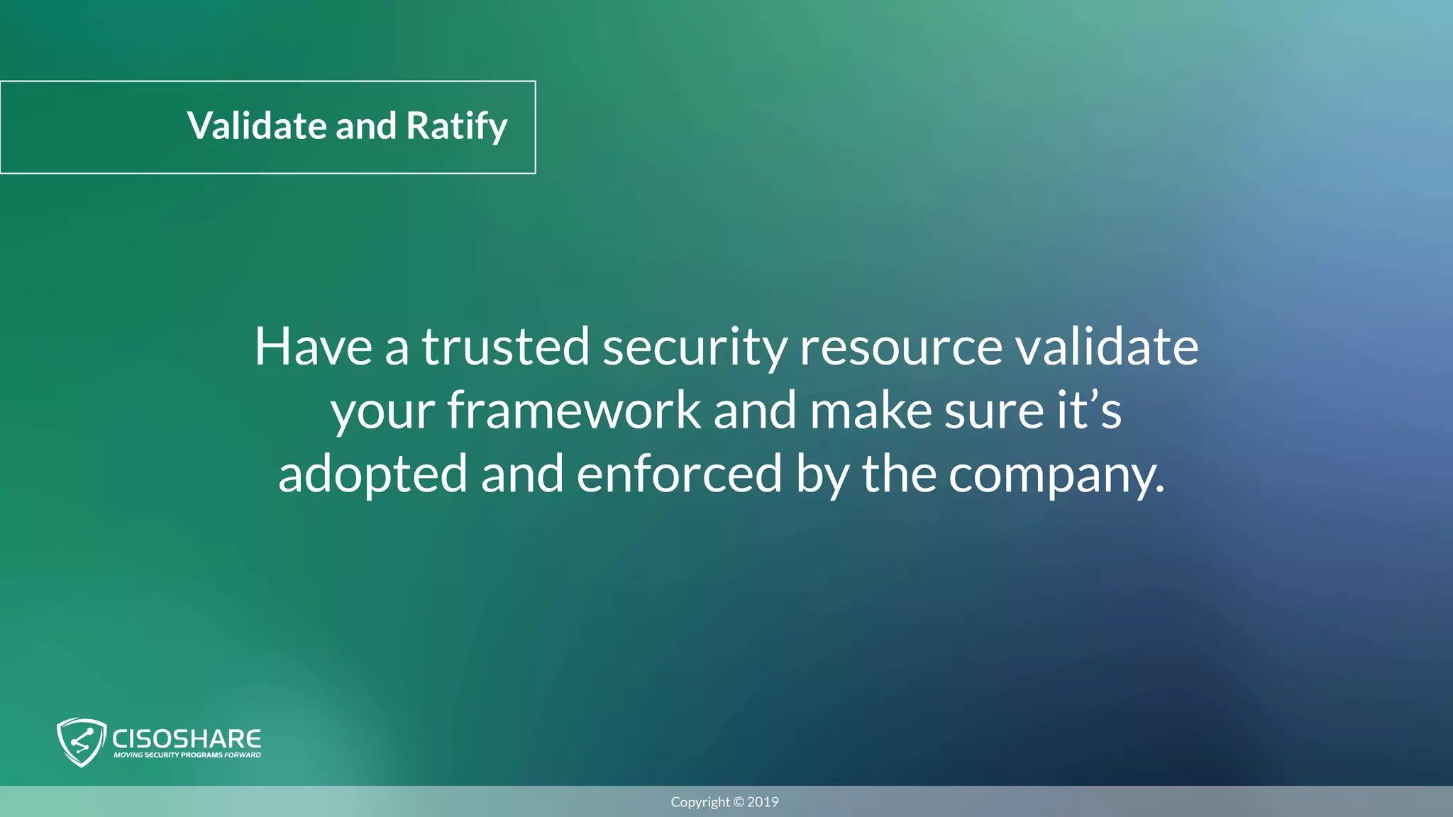 How to Build a Cyber Security Framework | PDF