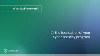 How to Build a Cyber Security Framework | PDF