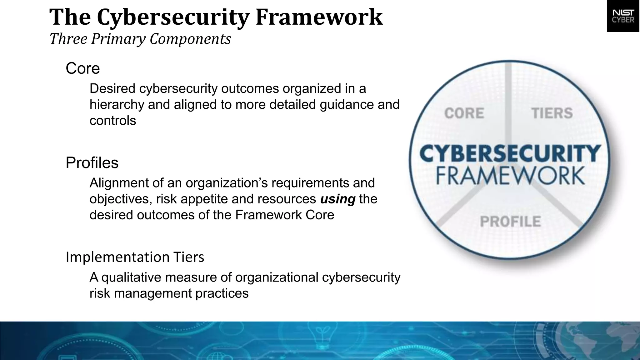 Cybersecurity framework v1-1_presentation | PPTX | Information and ...