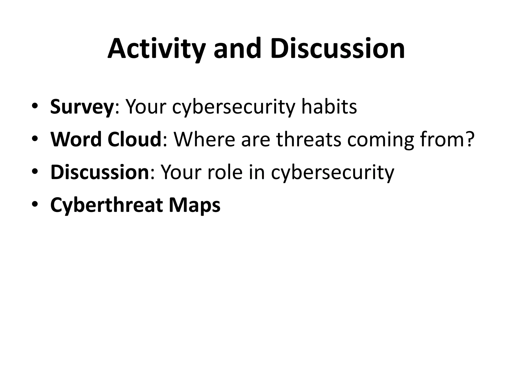Cybersecurity fundamental | PPT