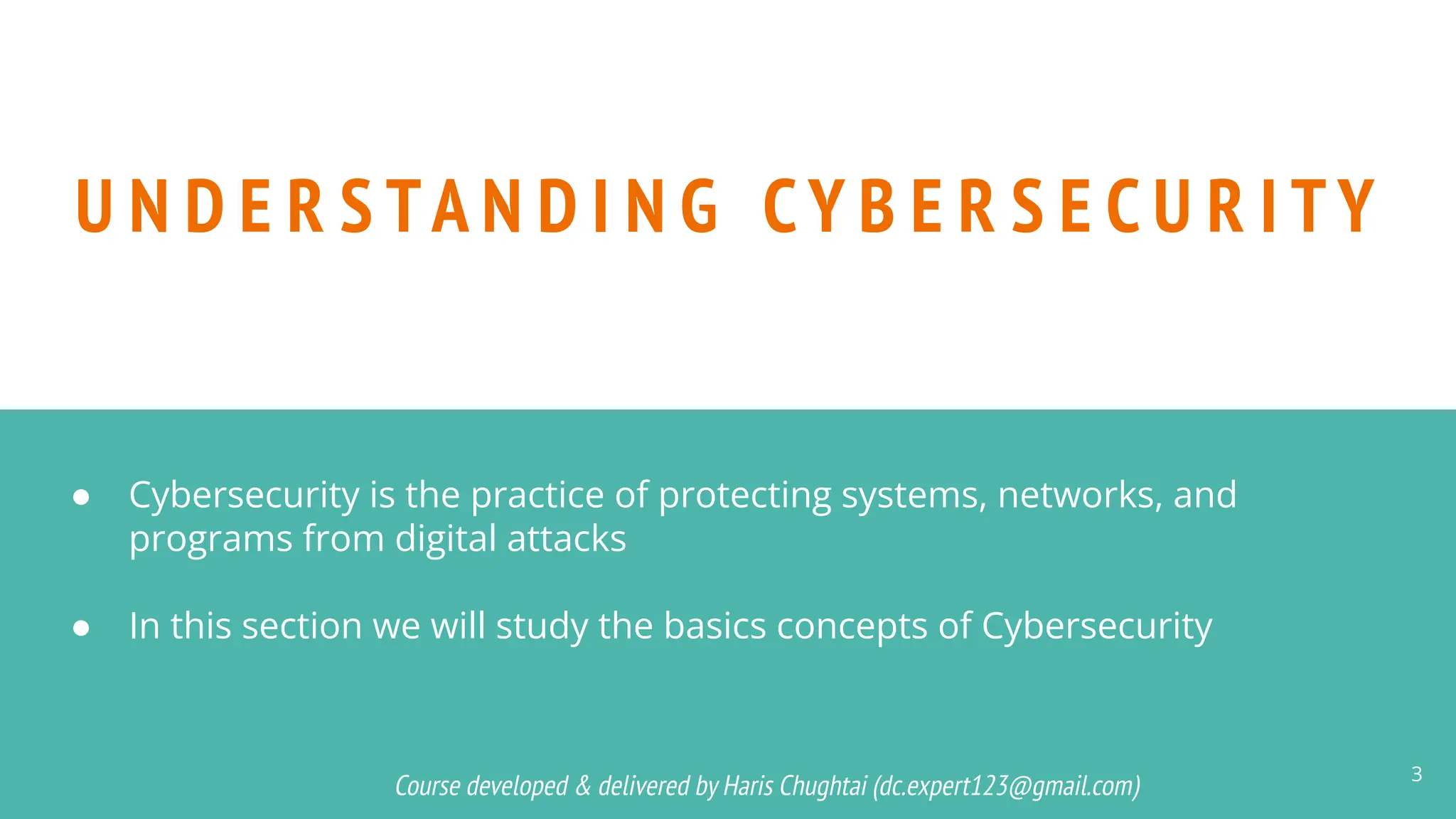 Cybersecurity Fundamental Course by Haris Chughtai.pdf