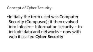 Cyber Security Fundamentals and Ethical hackingpptx | PPTX