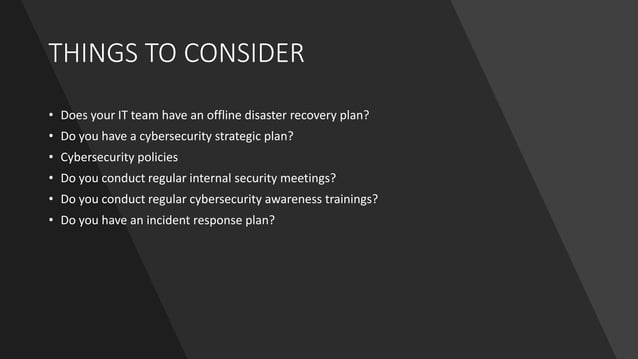 cyber security incident exercises TTX .ppt