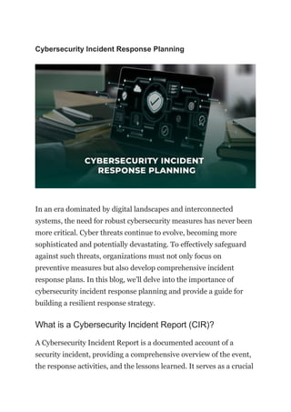 Cybersecurity Incident Response Planning.pdf