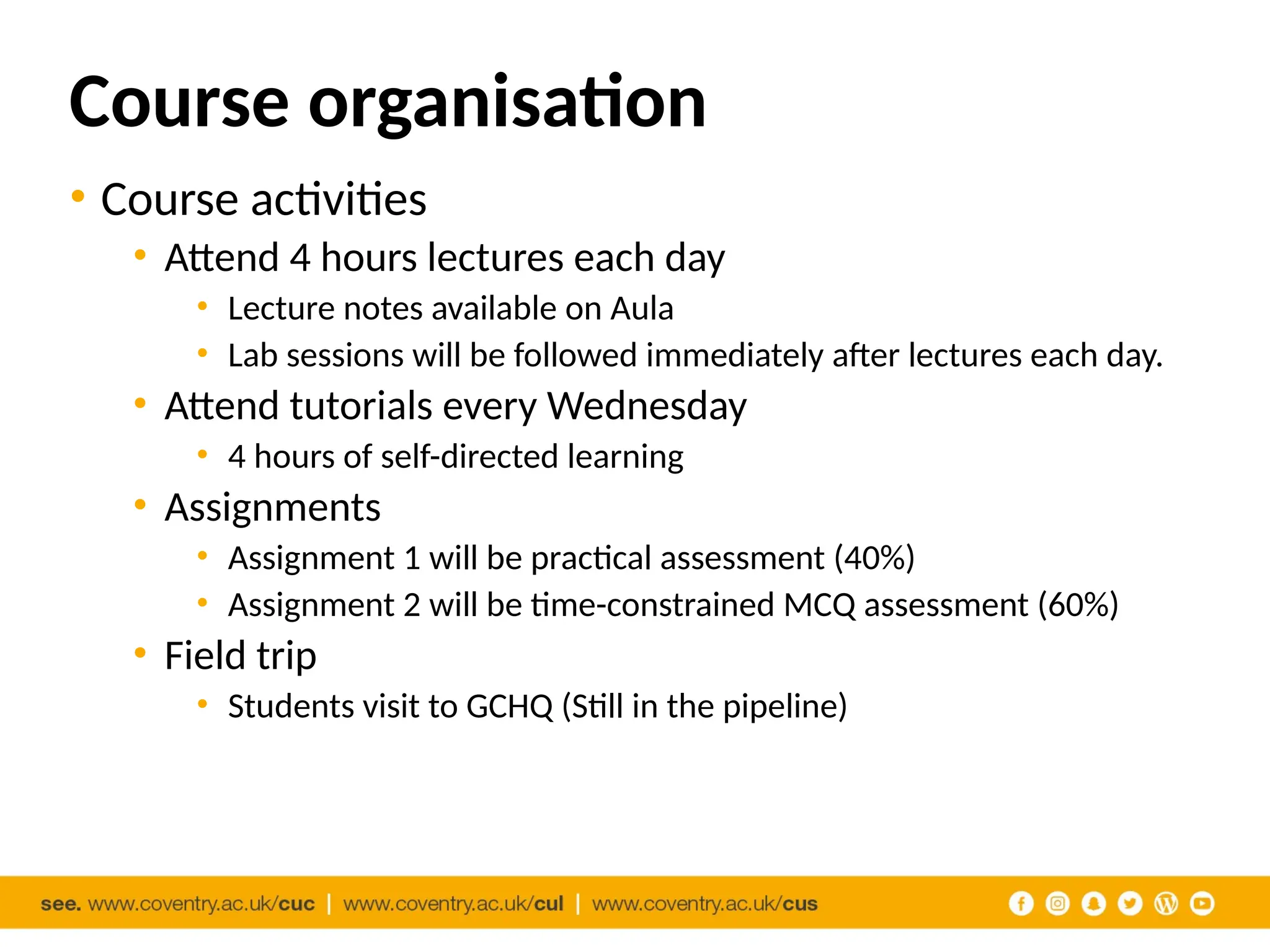 Cyber Security Induction university of UK | PPT