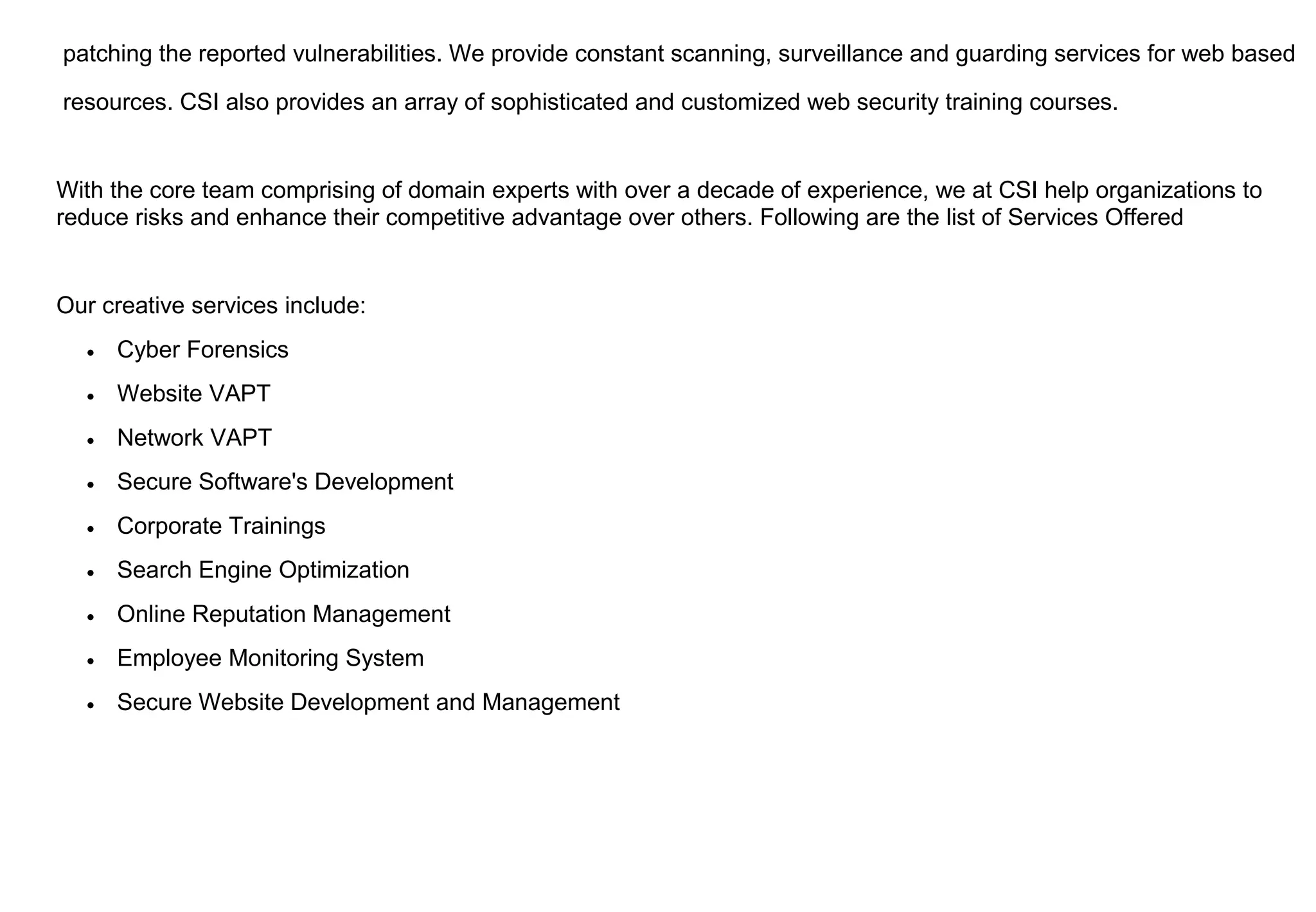 Cyber security infotech profile | PPT
