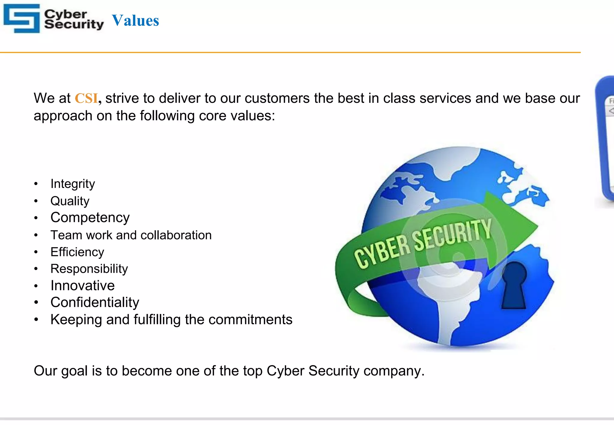 Cyber security infotech profile | PPT