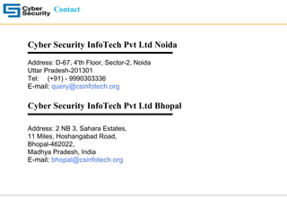 Cyber security infotech profile | PPT
