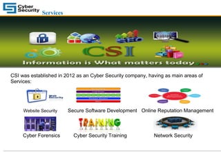 Cyber security infotech profile | PPT