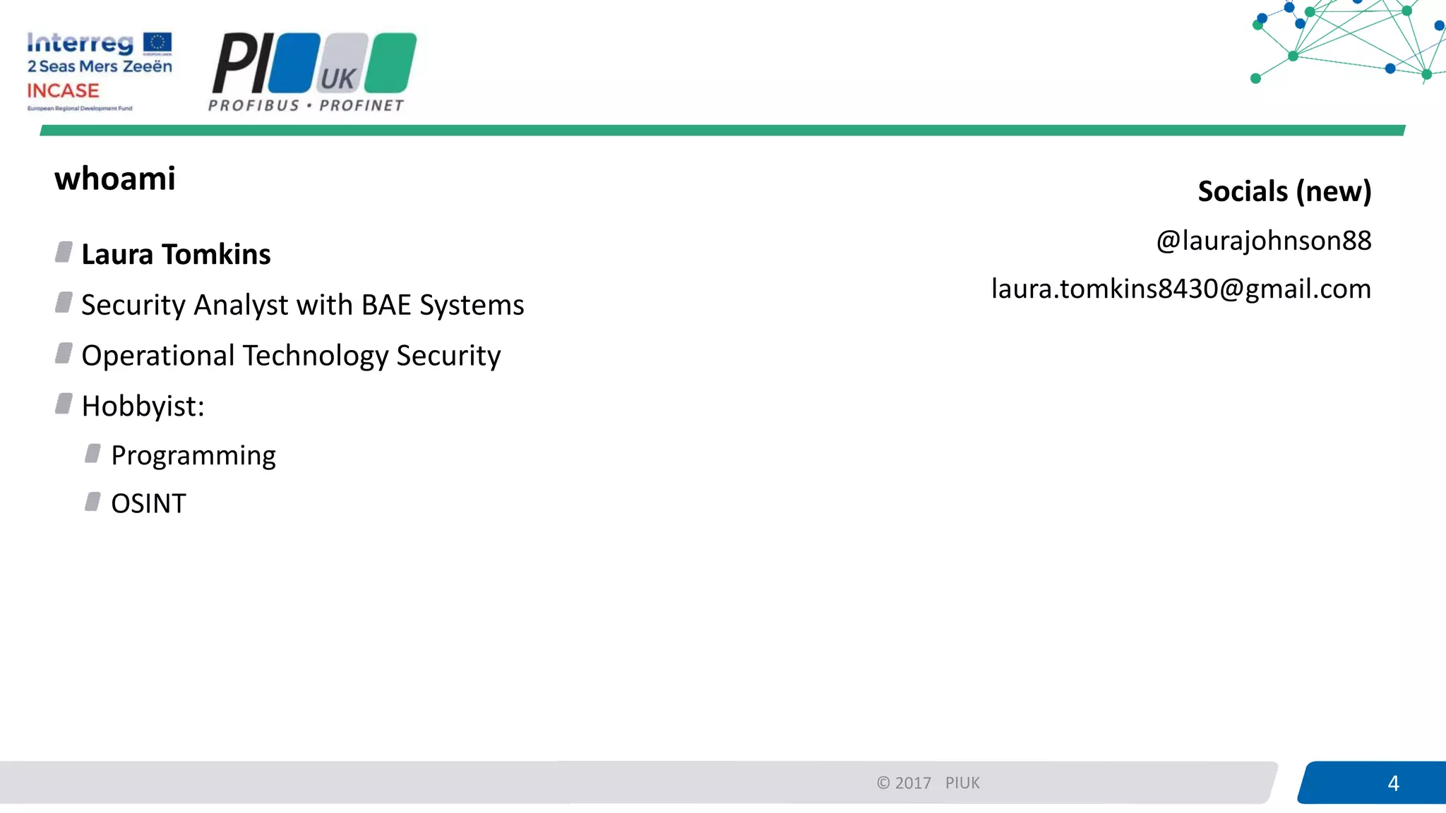 Cyber security in industrial control & automation systems - Sam Thom ...