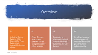 Cyber security in power sector | PPTX