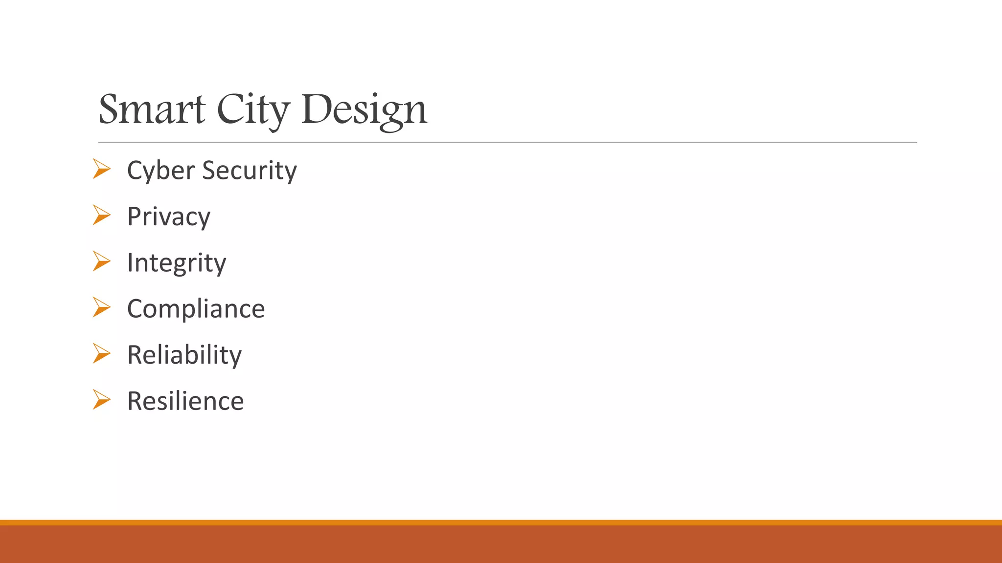 Cyber security in smart cities | PPTX