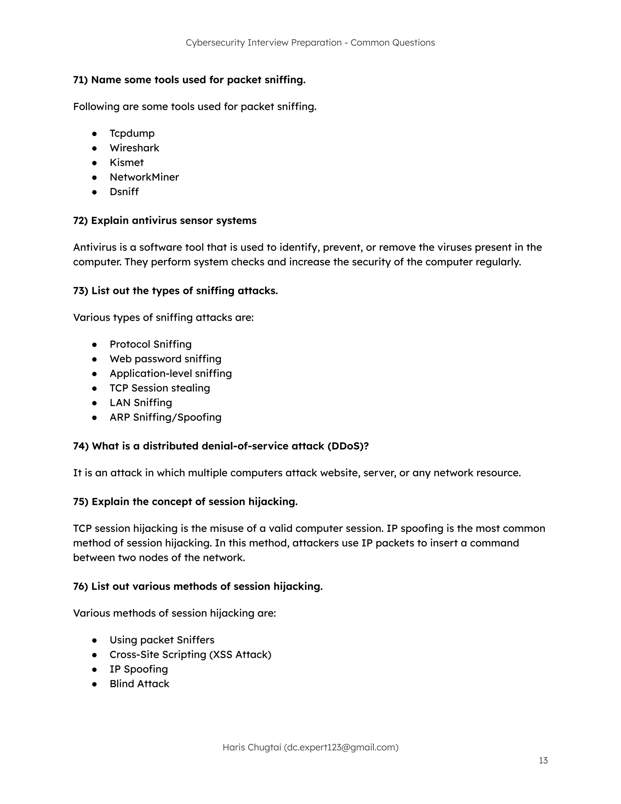 Cybersecurity Interview Preparation Questions.pdf