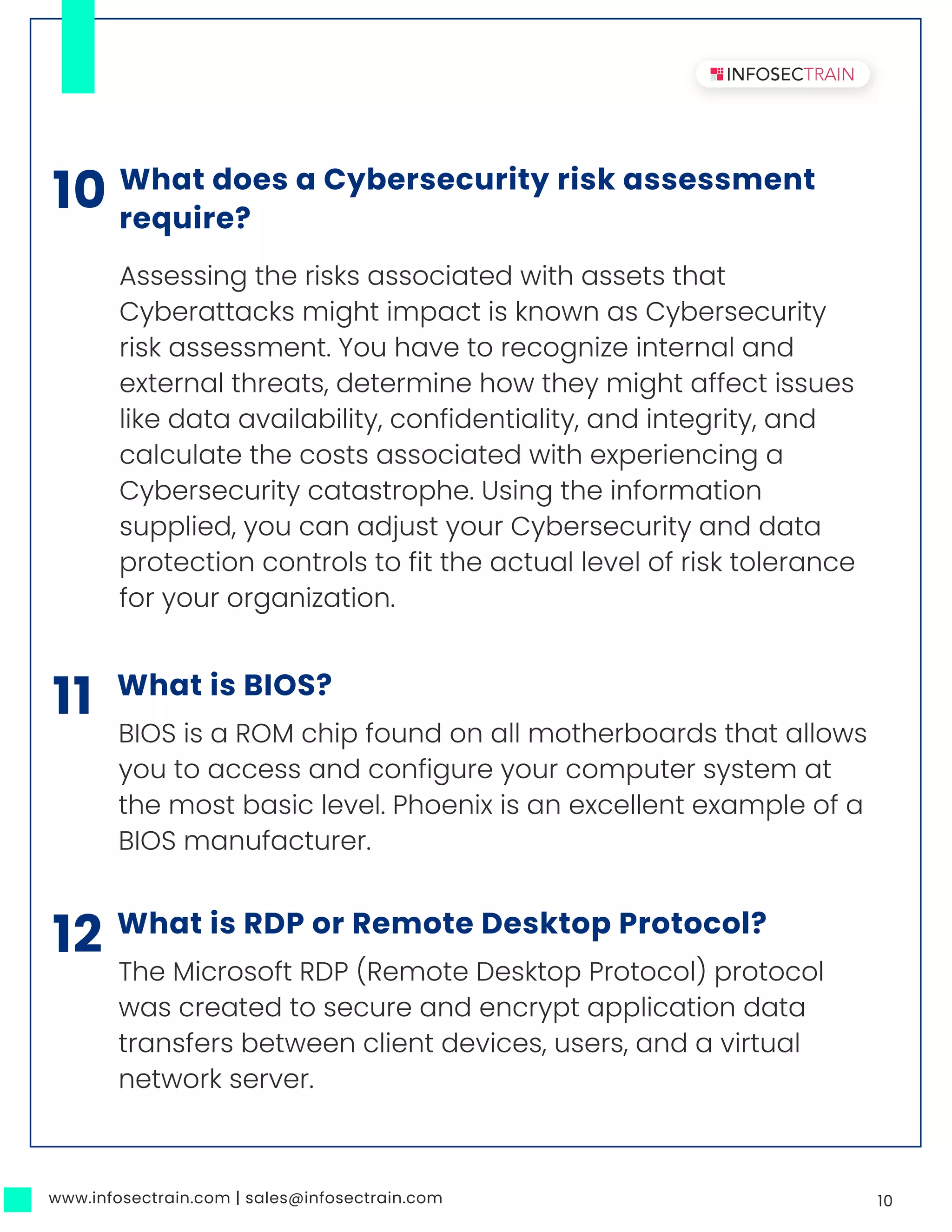 Cybersecurity Interview Questions Part -2.pdf | Internet Safety | Parenting