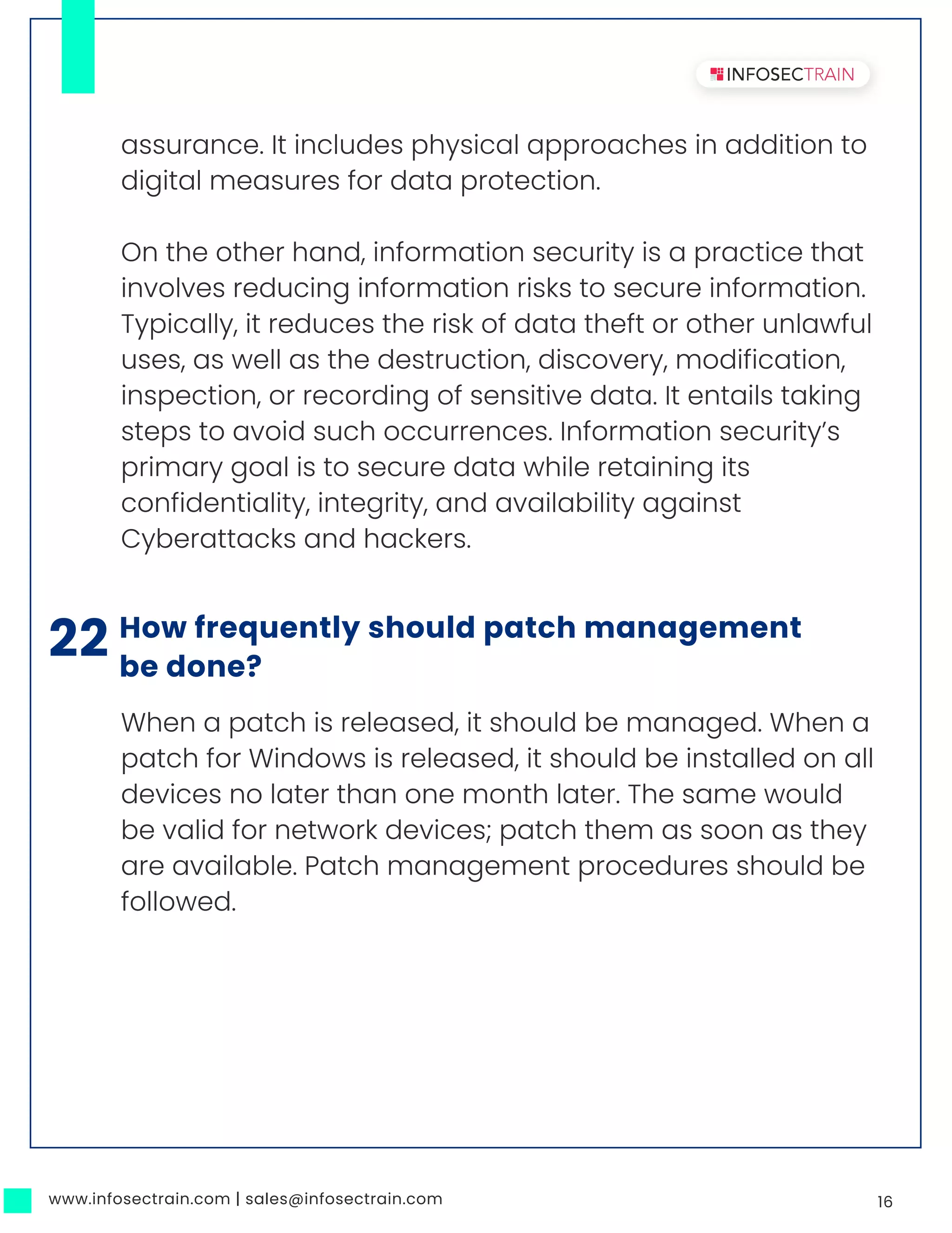 Cybersecurity Interview Questions Part -2.pdf | Internet Safety | Parenting
