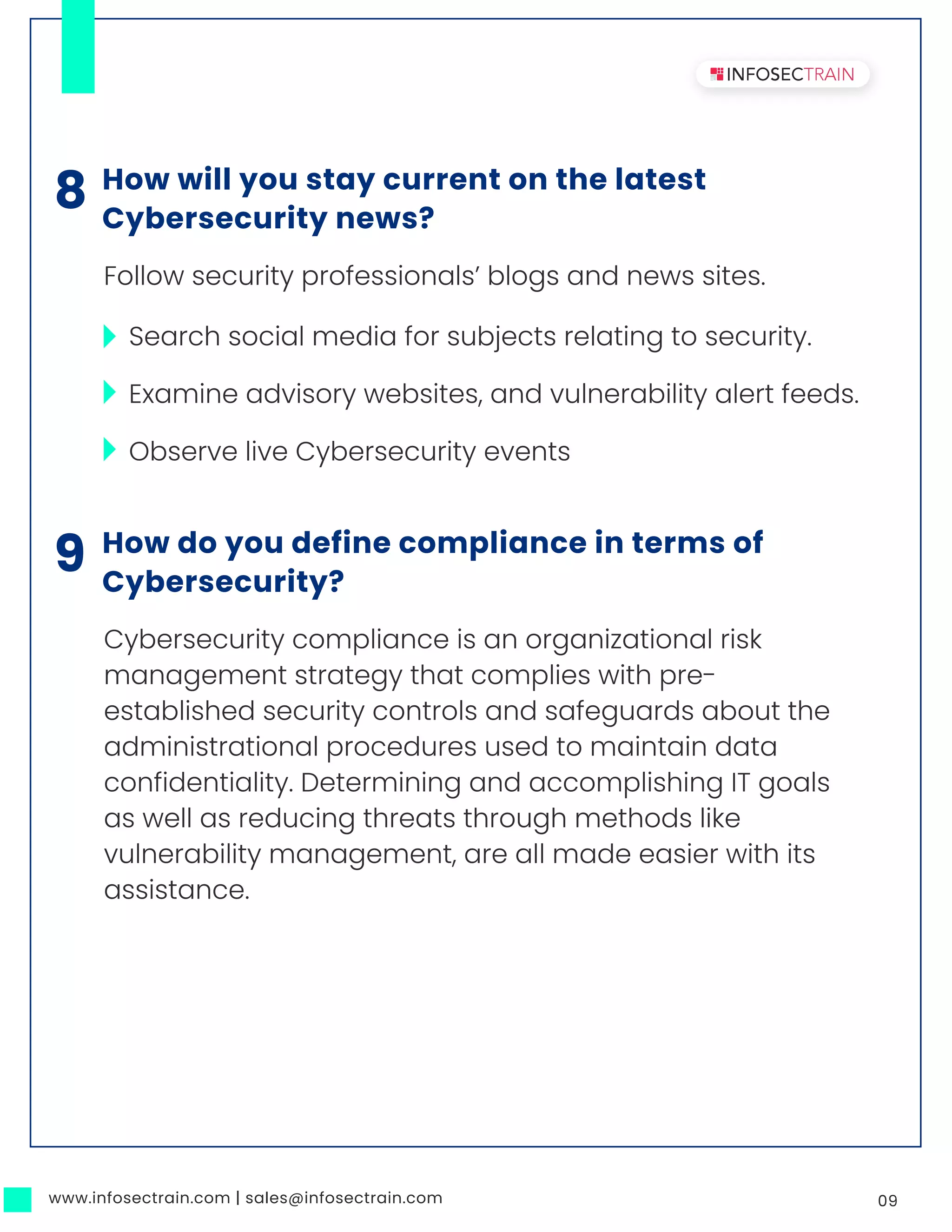 Cybersecurity Interview Questions Part -2.pdf | Internet Safety | Parenting
