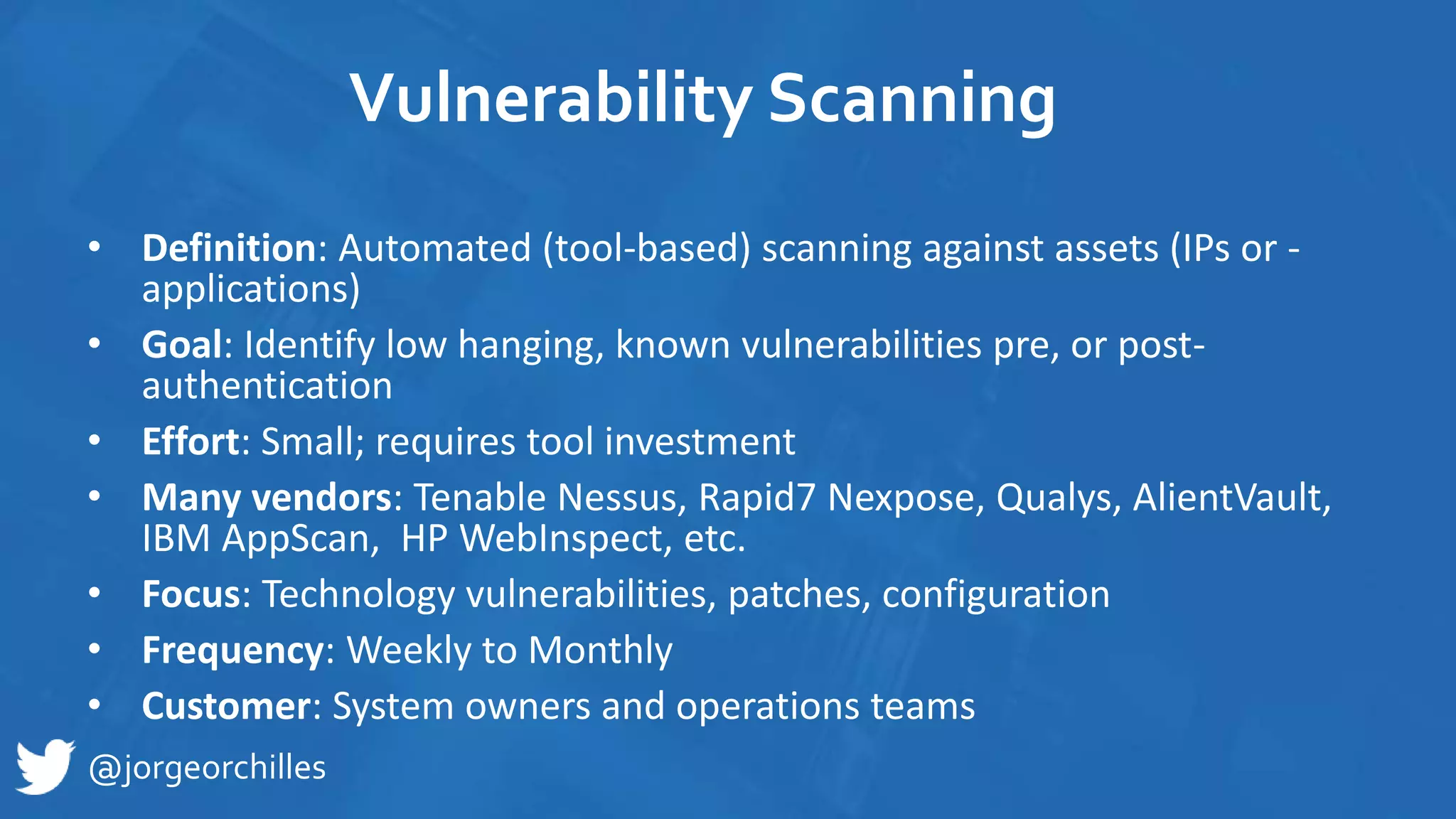 Ethical Hacking Definitions Matter - Covering Vulnerability Scanning, Vulnerability Assessment ...
