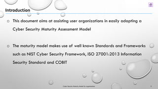 Cyber security maturity model- IT/ITES | PDF