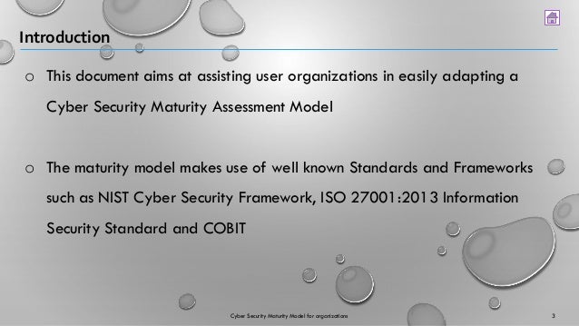Cyber security maturity model- IT/ITES