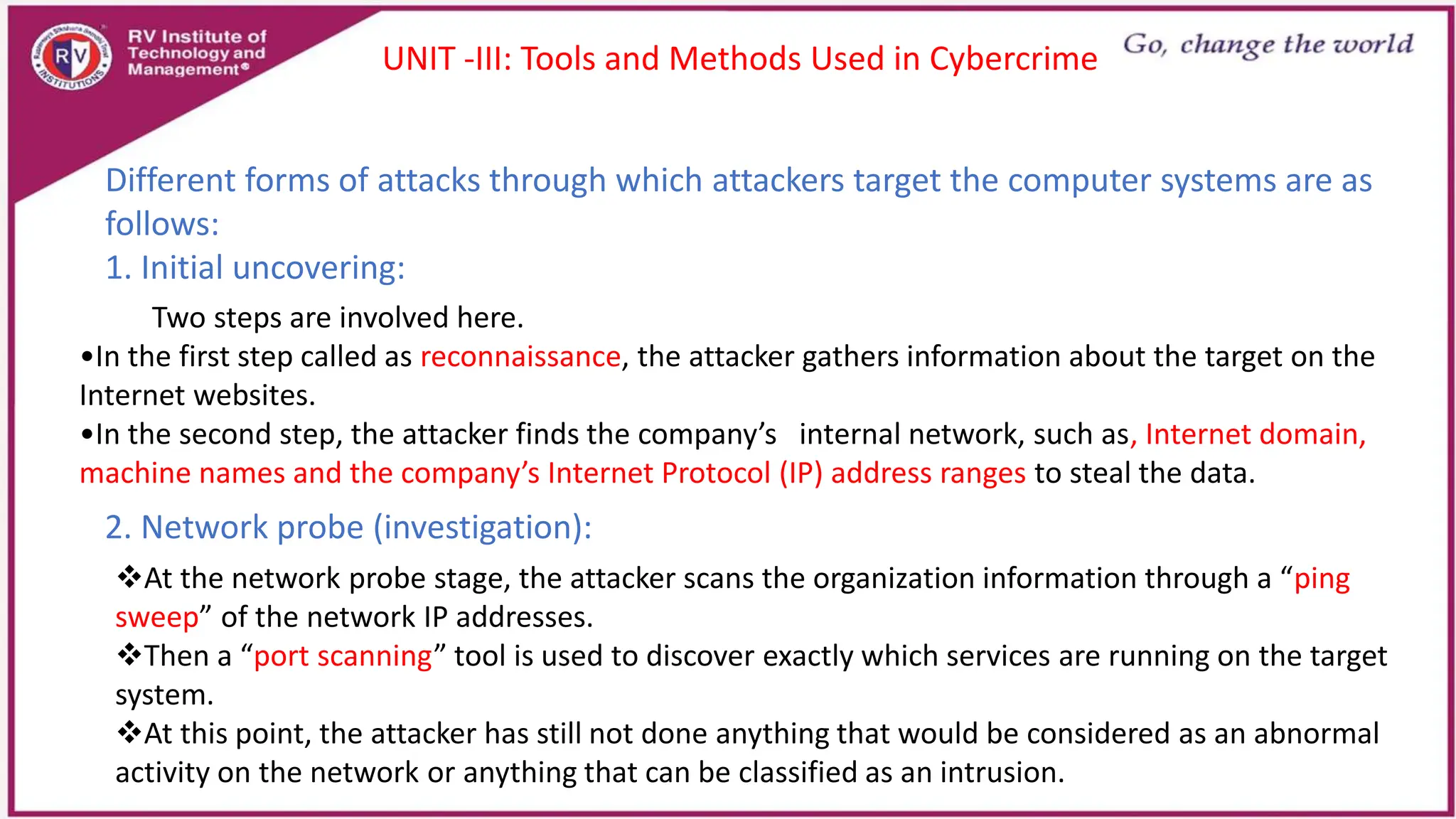 Cyber Security Module 3.pptx Cybersecurity is the practice of ...